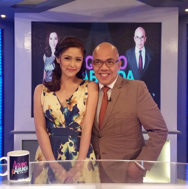 PHOTOS: Jessy Cheena Crab Meg Kim Yen Marvin Jolina on Aquino Abunda Tonight | ABS-CBN Entertainment